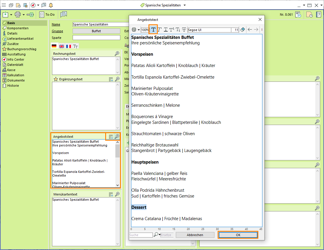 Übungsaufgabe 4 Artikel mit Komponenten anlegen